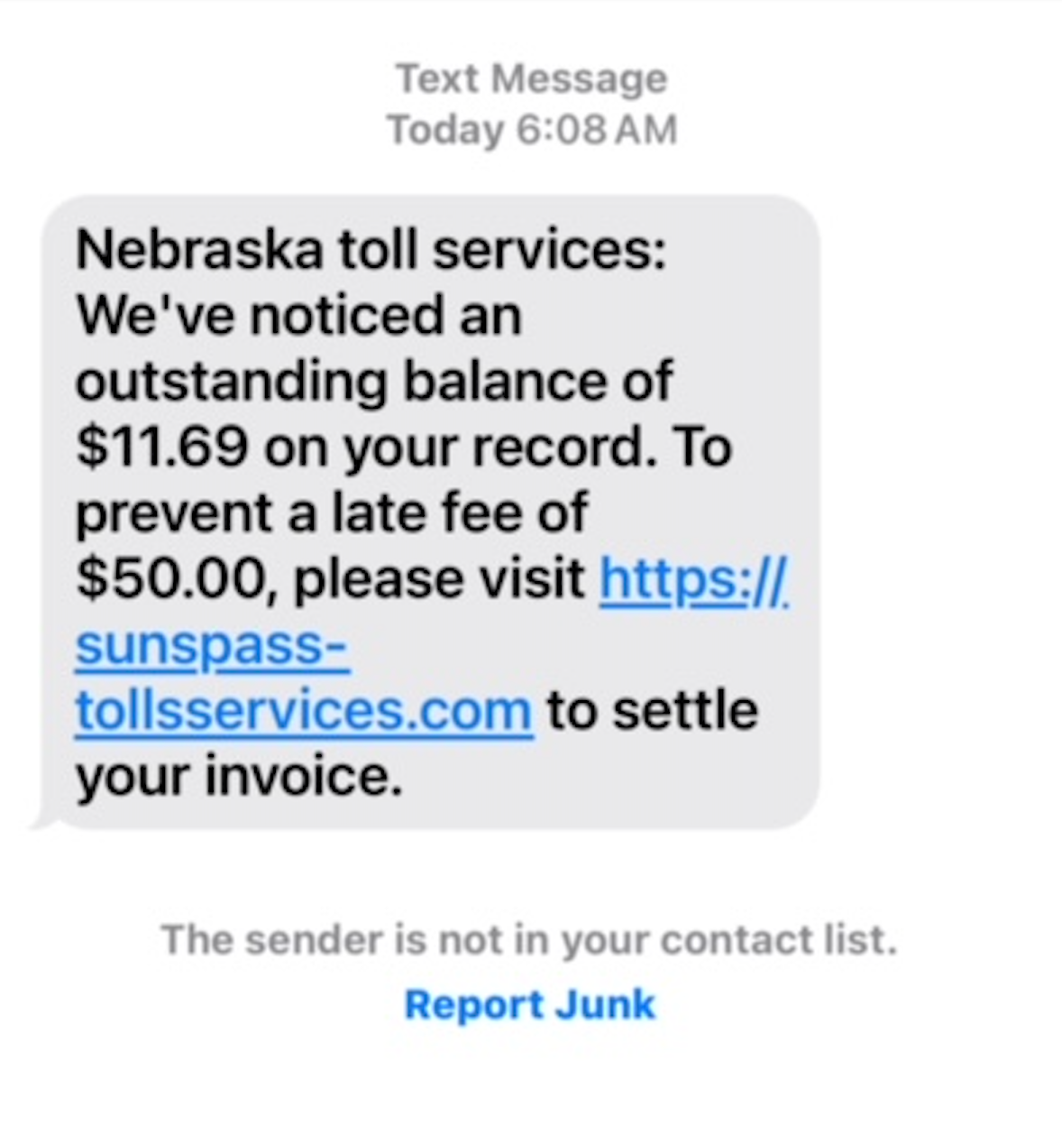 Nebraska Attorney General's Office Issues Consumer Alert Regarding Scam Text Messages for ...